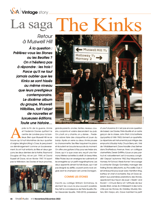Vintage story : la saga The Kinks – Vinyle & Audio – Le Magazine