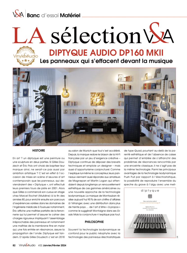 La sélection V&A : le diptyque Audio DP160 MKII – Vinyle & Audio – Le ...